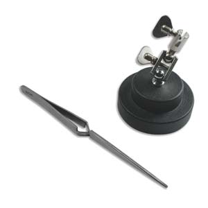 Third Hand Base Round With Tweezer – Plazko